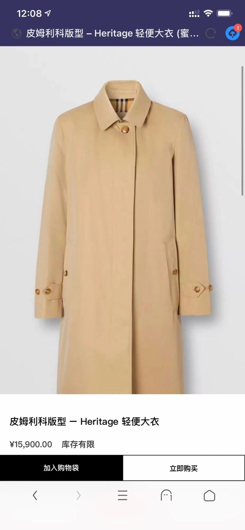 Mirror quality Burberry Outwear