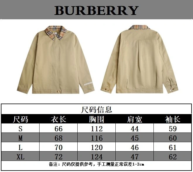 Precise copy Burberry Outwear