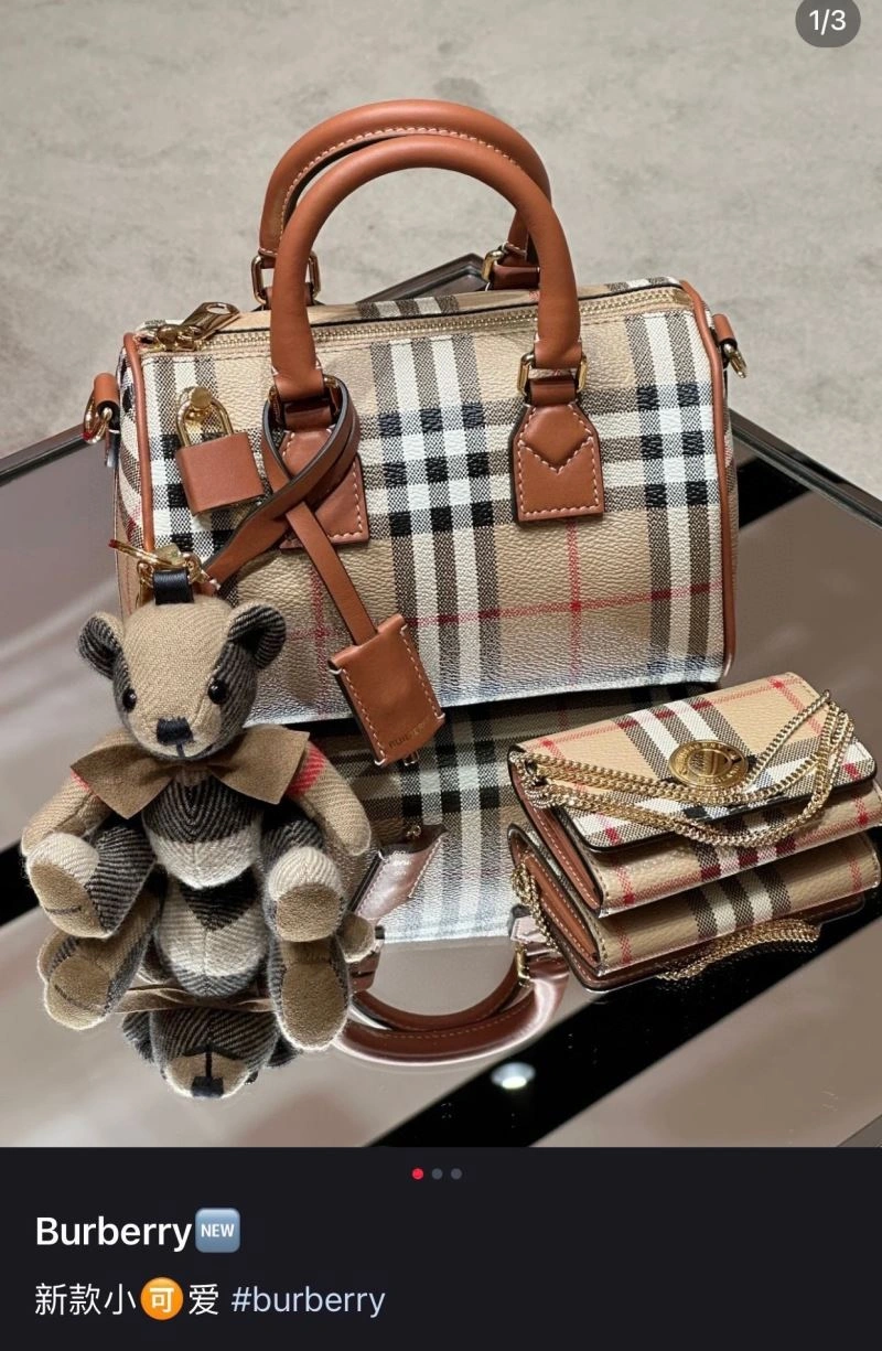 Accurate model Burberry Pillow Bags