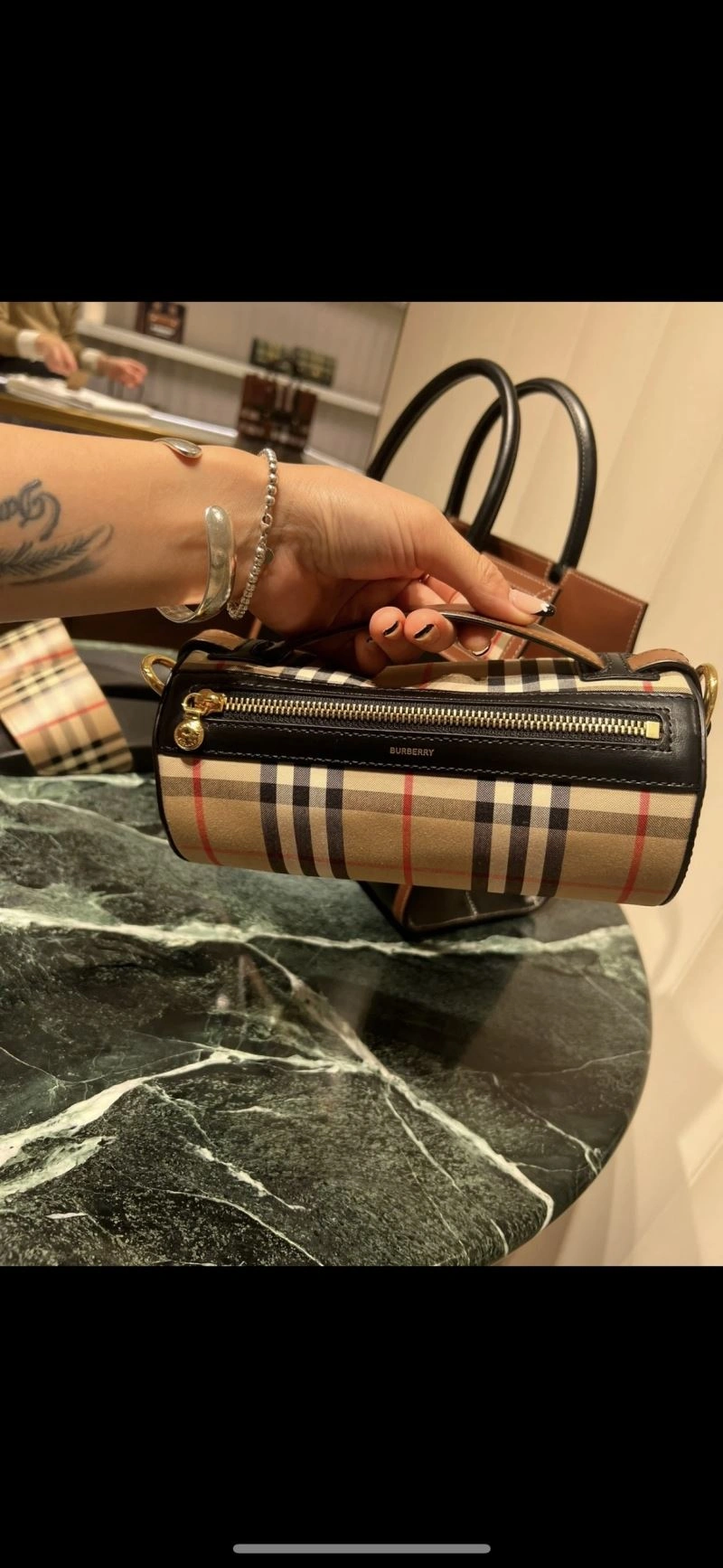 Perfect replica Burberry Satchel Bags