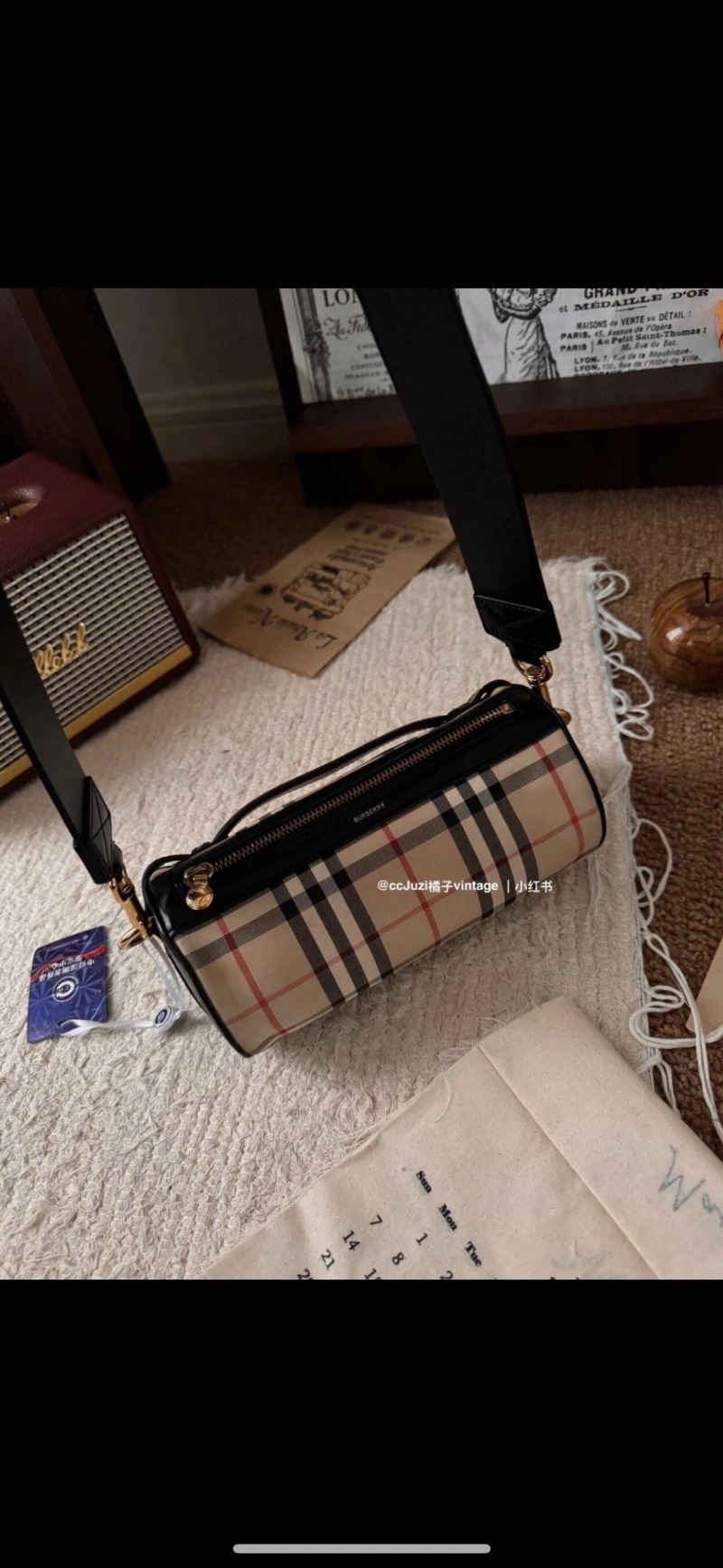 Perfect replica Burberry Satchel Bags