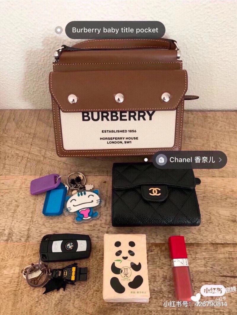 Mirror quality Burberry Satchel Bags