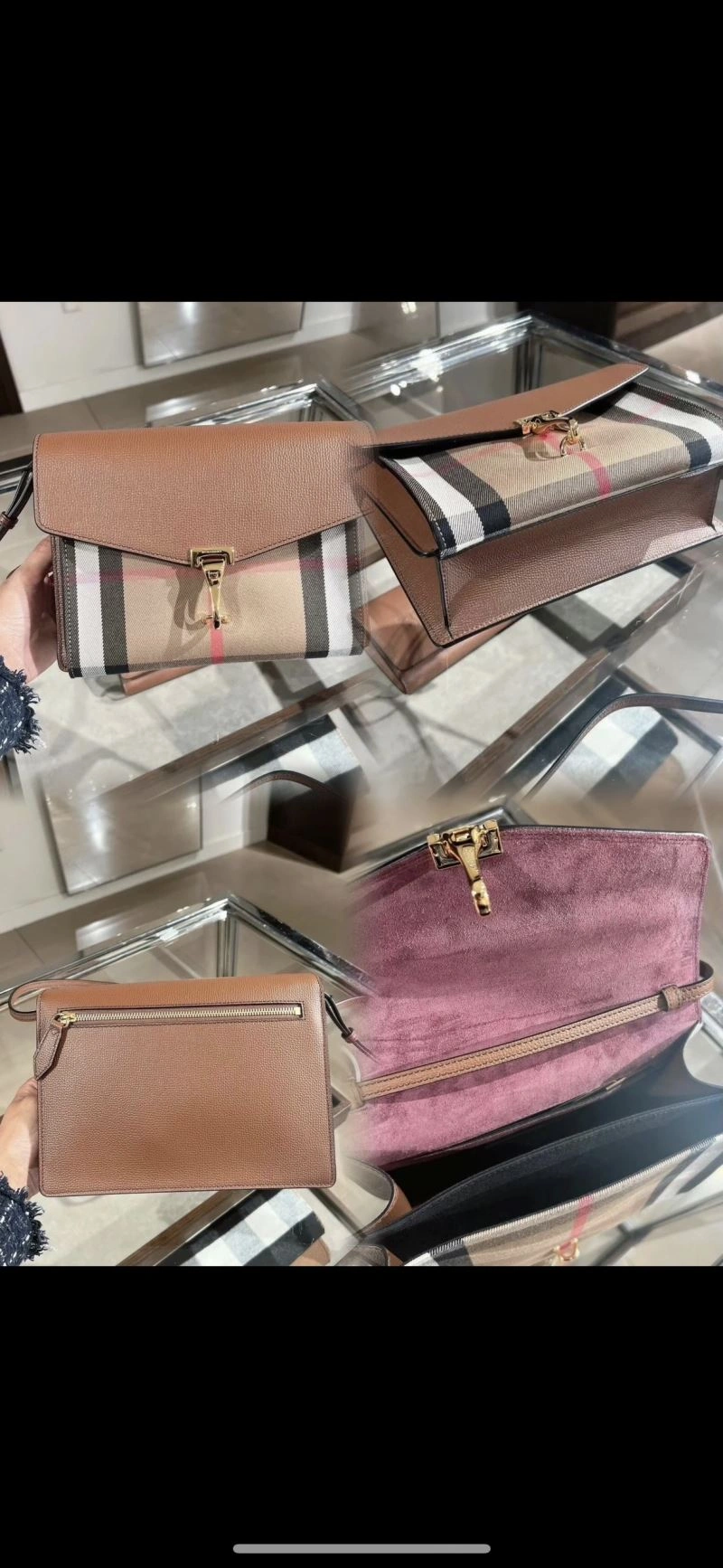 Exact replica Burberry Satchel Bags