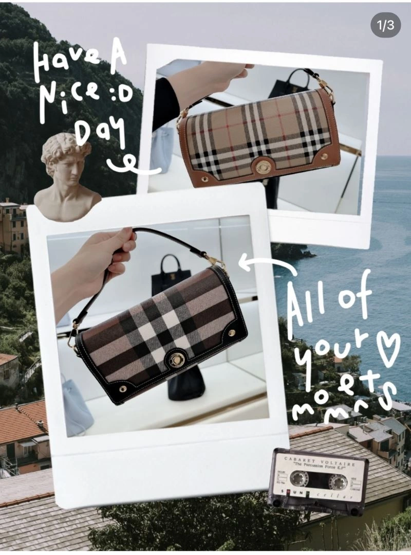 Original Burberry Satchel Bags
