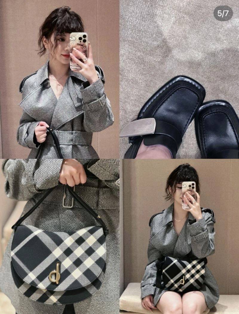 1:1 copy Burberry Satchel Bags