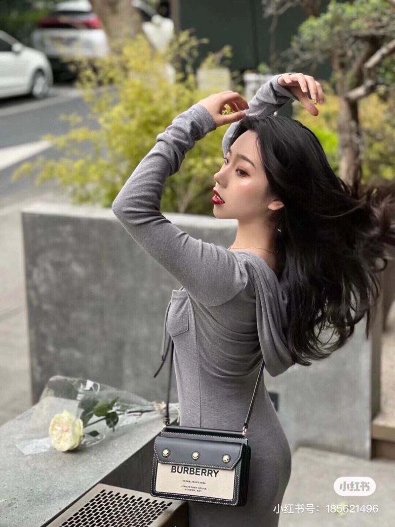 Top mirror Burberry Satchel Bags