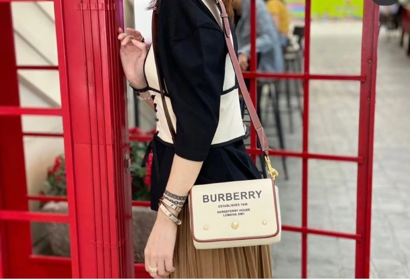 Brand-authenticated Burberry Satchel Bags