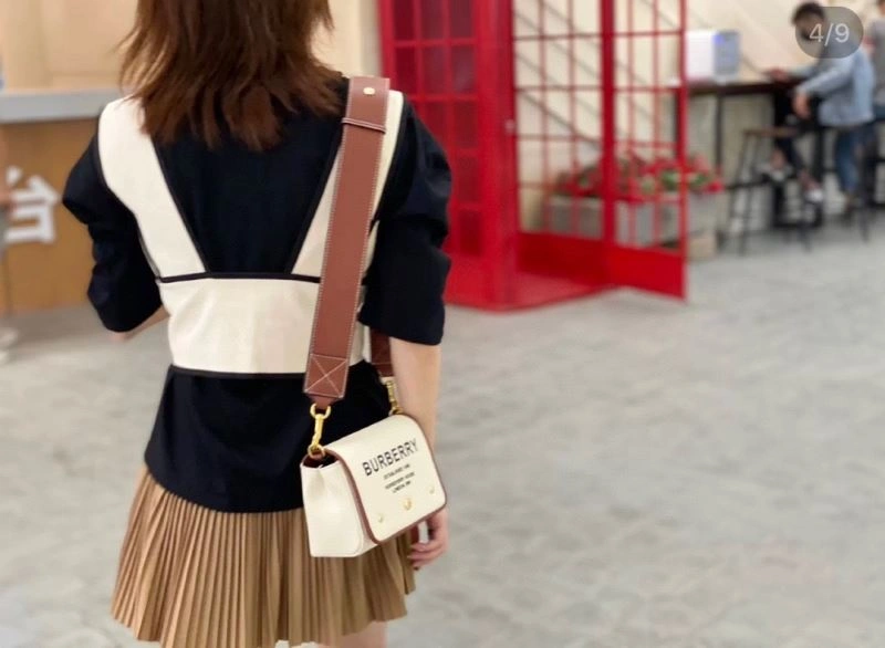 Brand-authenticated Burberry Satchel Bags