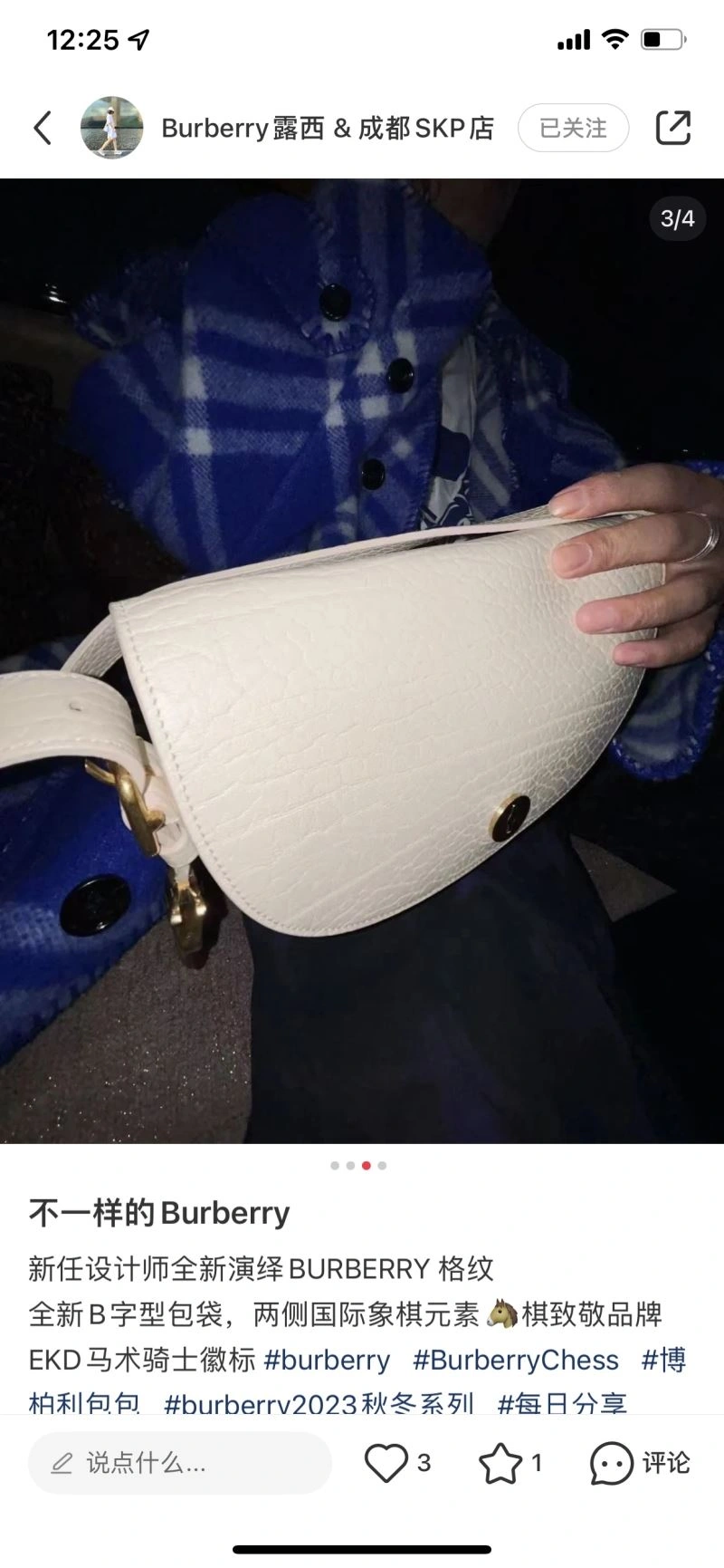 Original Burberry Satchel Bags