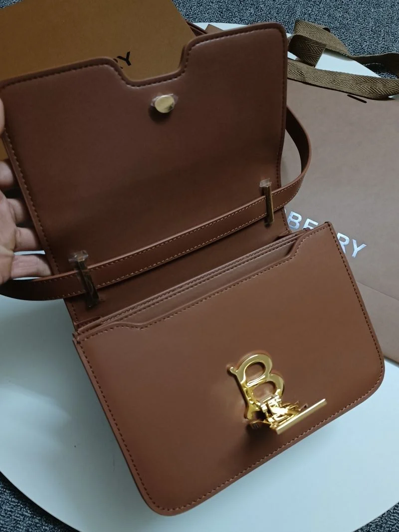 Brand-authenticated Burberry Satchel Bags