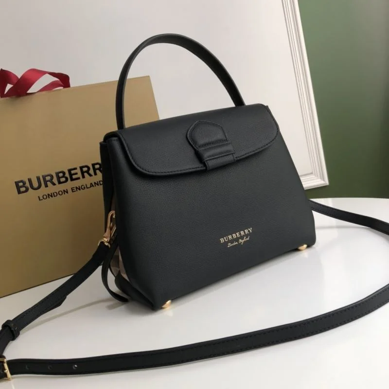 Brand-authenticated Burberry Satchel Bags