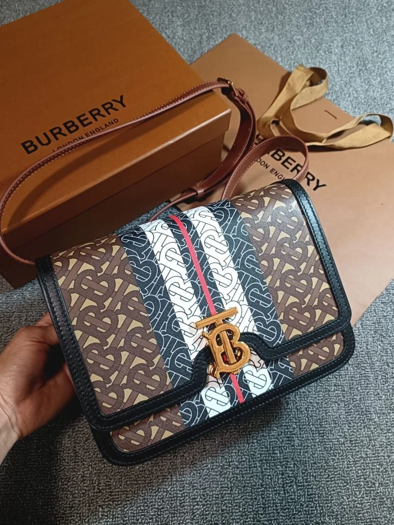 Brand-authenticated Burberry Satchel Bags
