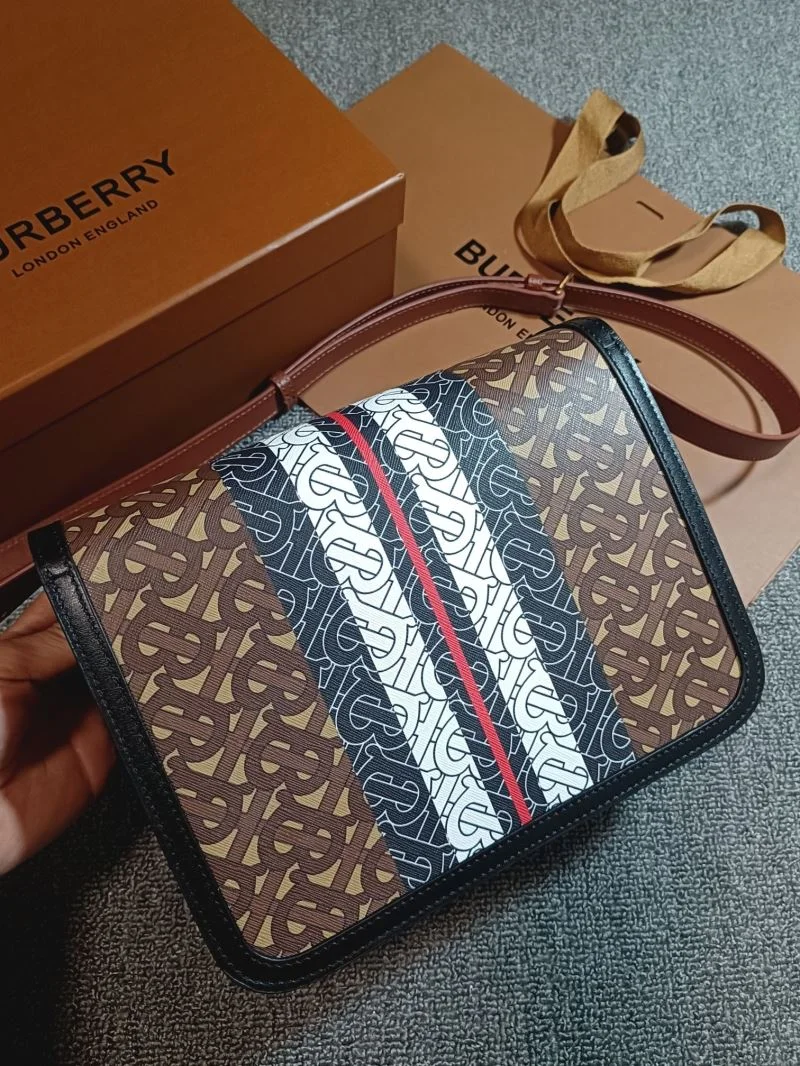 Brand-authenticated Burberry Satchel Bags