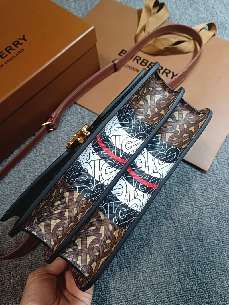 Brand-authenticated Burberry Satchel Bags