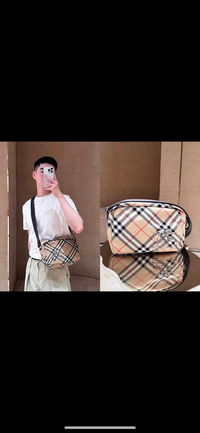Genuine Burberry Satchel Bags