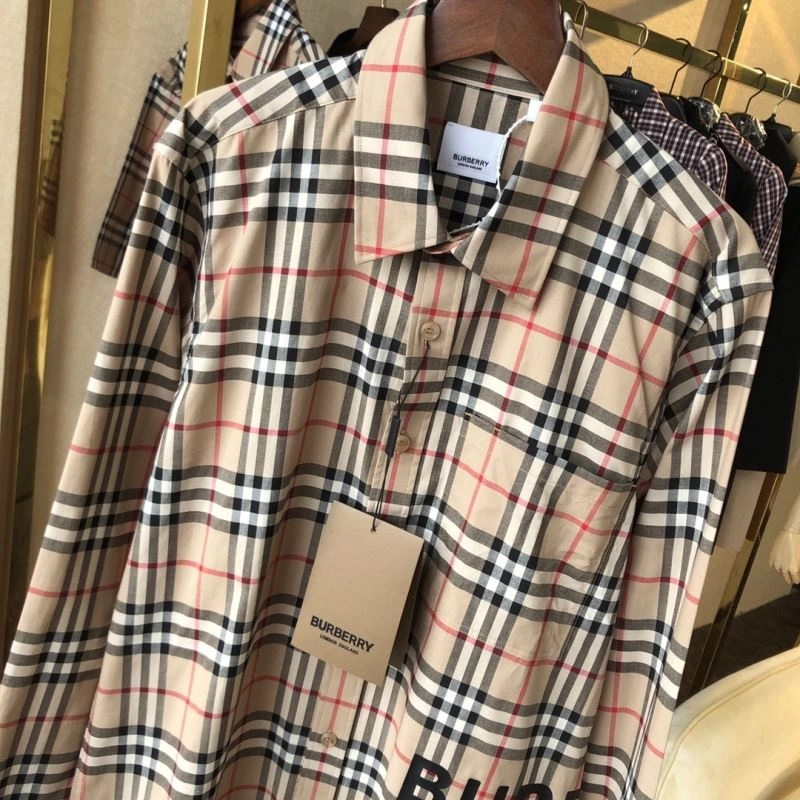 Exact replica Burberry Shirts