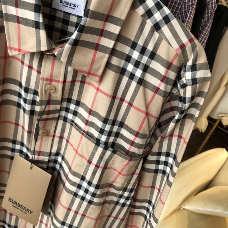 Exact replica Burberry Shirts