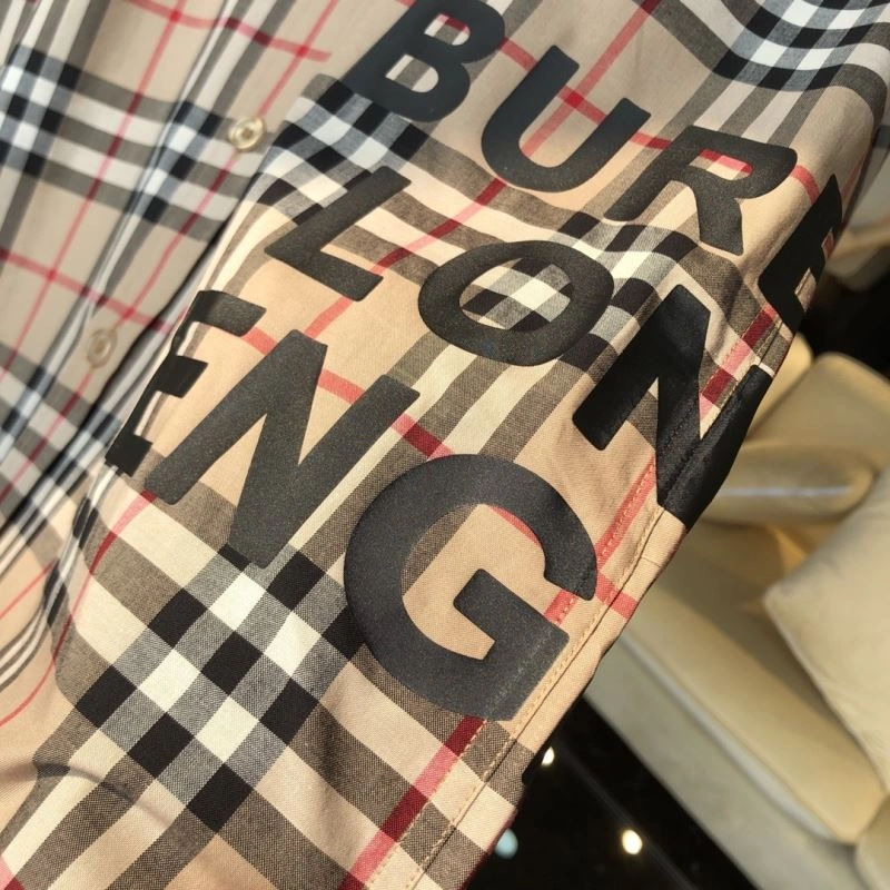 Exact replica Burberry Shirts