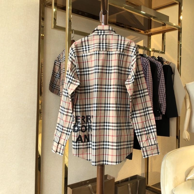 Exact replica Burberry Shirts