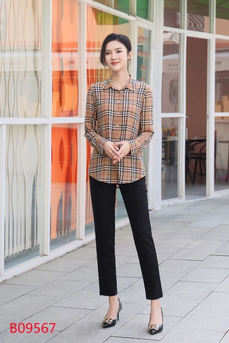 Exact replica Burberry Shirts