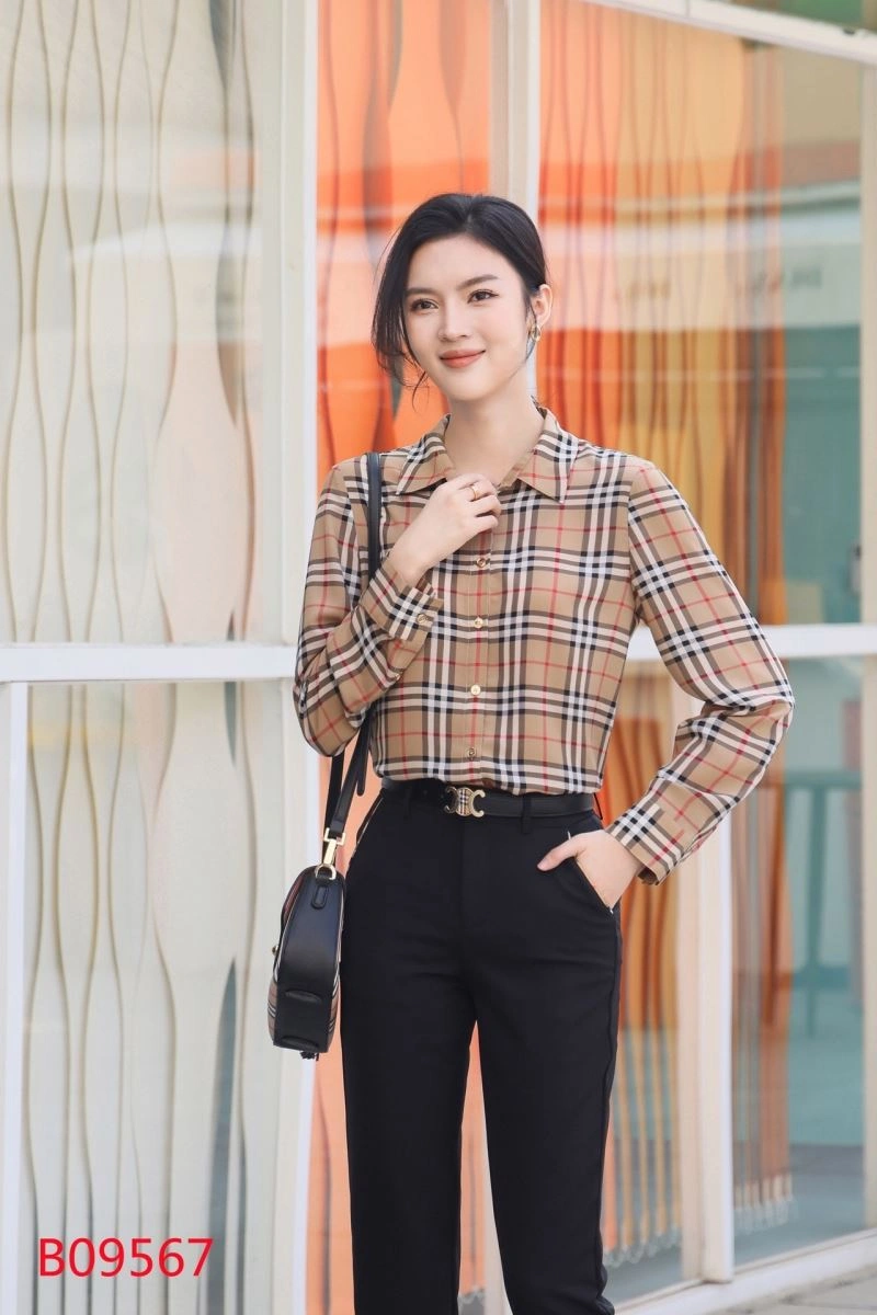 Exact replica Burberry Shirts