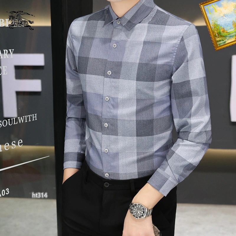 Exact replica Burberry Shirts