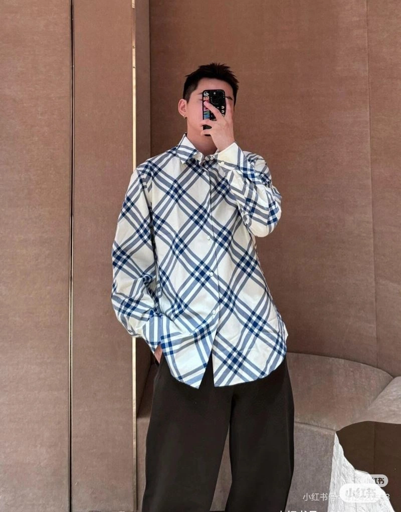 Precise copy Burberry Shirts