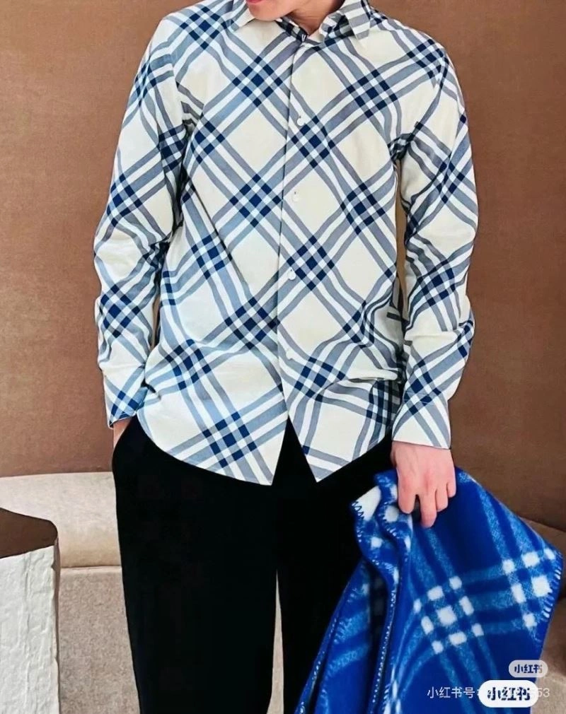 Precise copy Burberry Shirts