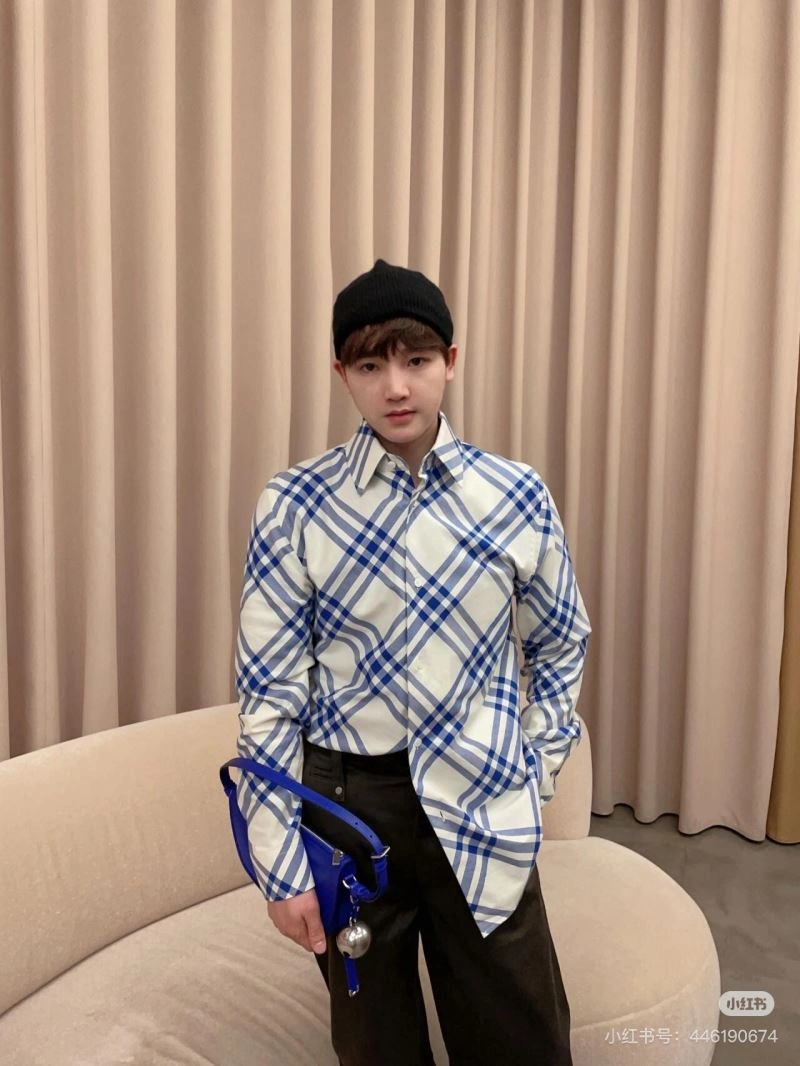Precise copy Burberry Shirts