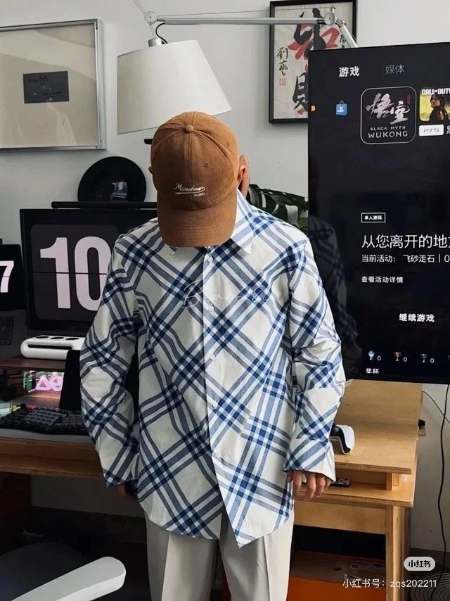 Precise copy Burberry Shirts