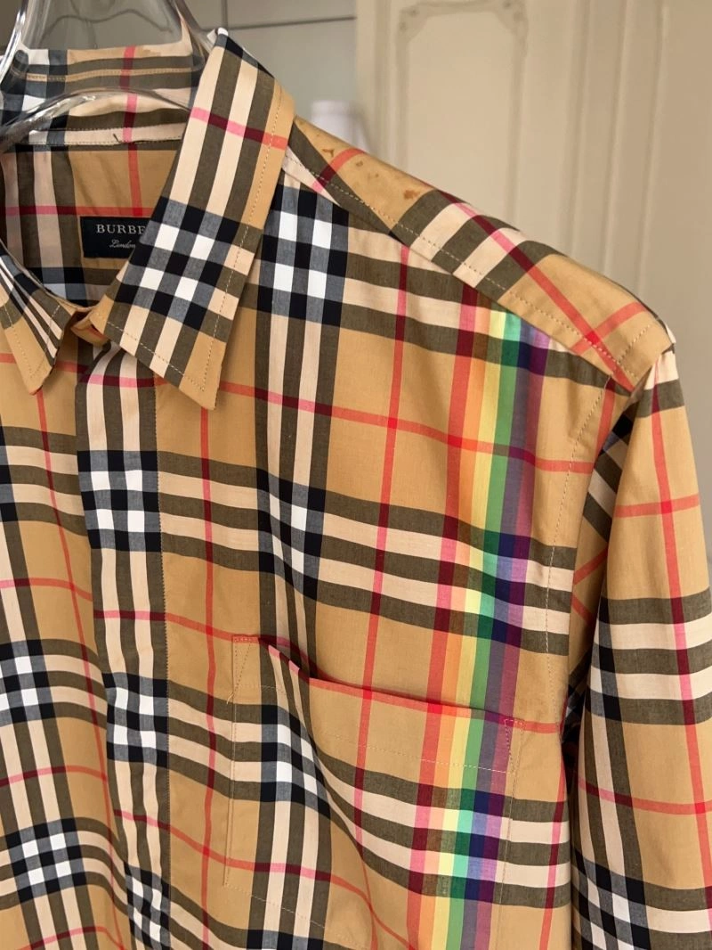 Precise copy Burberry Shirts