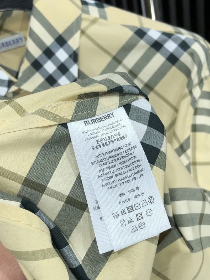Exact replica Burberry Shirts