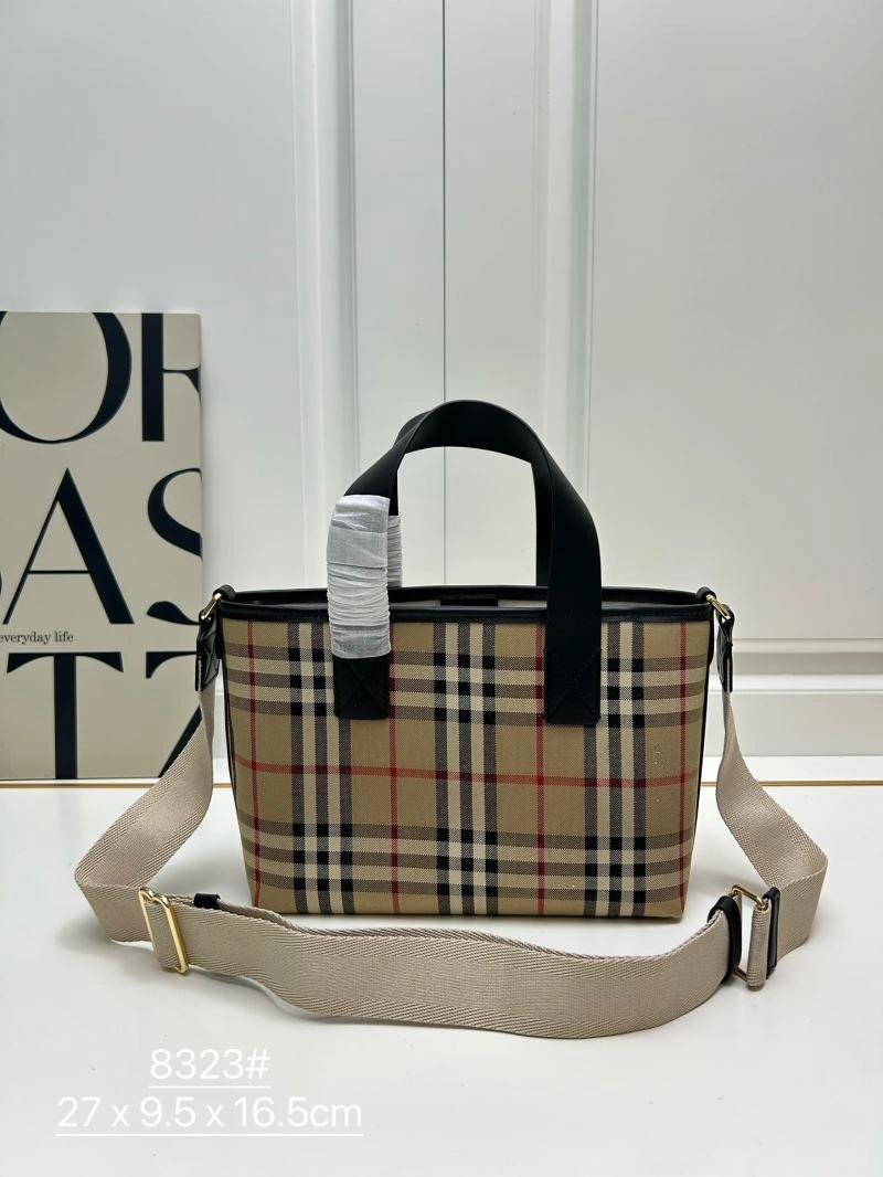 Brand-authenticated Burberry Shopping Bags