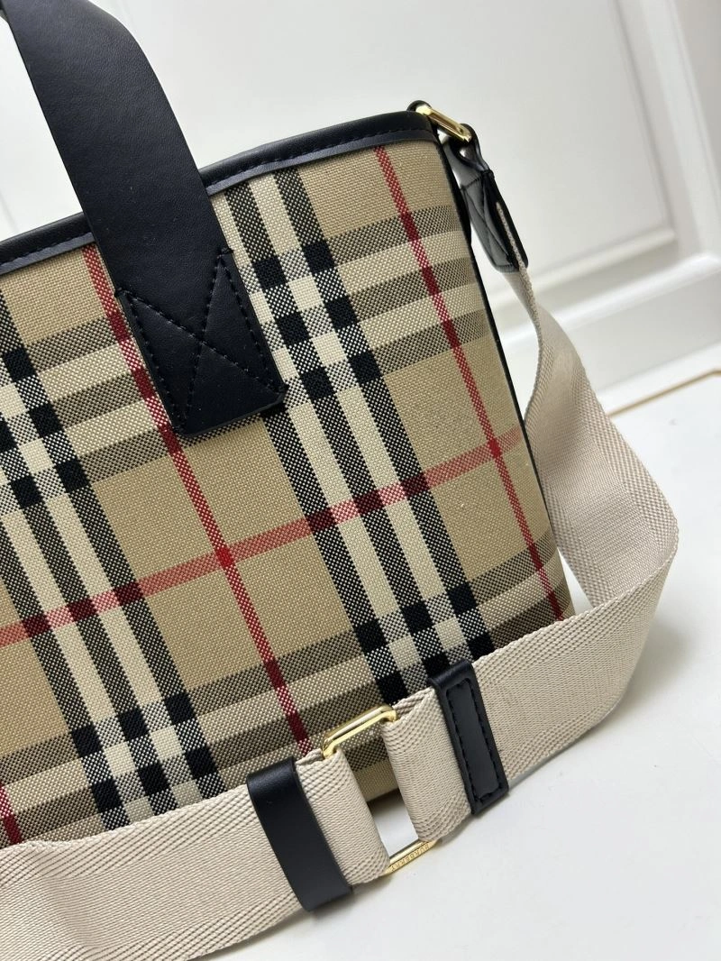 Brand-authenticated Burberry Shopping Bags