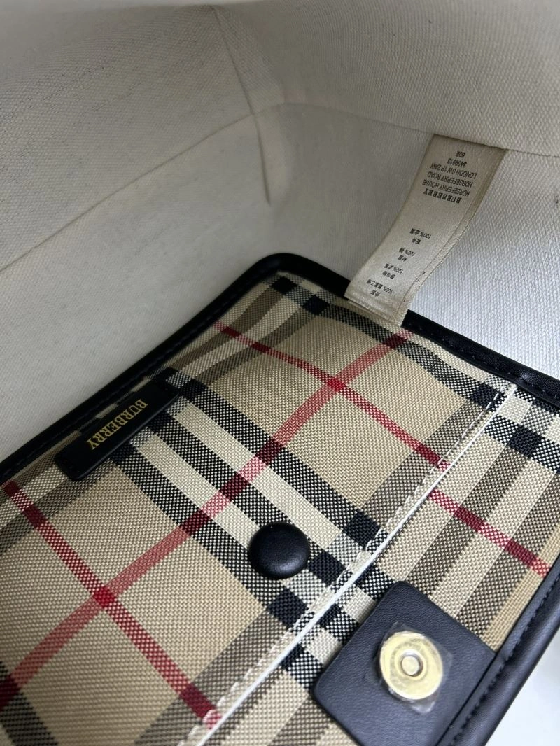 Brand-authenticated Burberry Shopping Bags