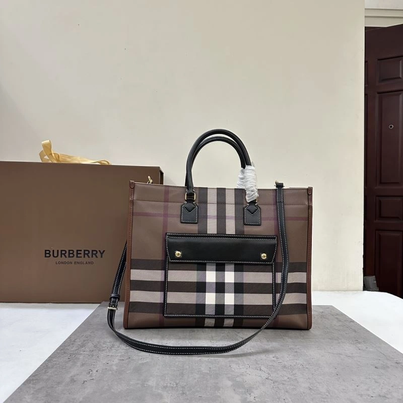 Affordable Burberry Shopping Bags