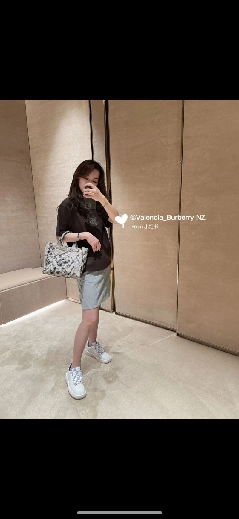 Value-priced Burberry Shopping Bags