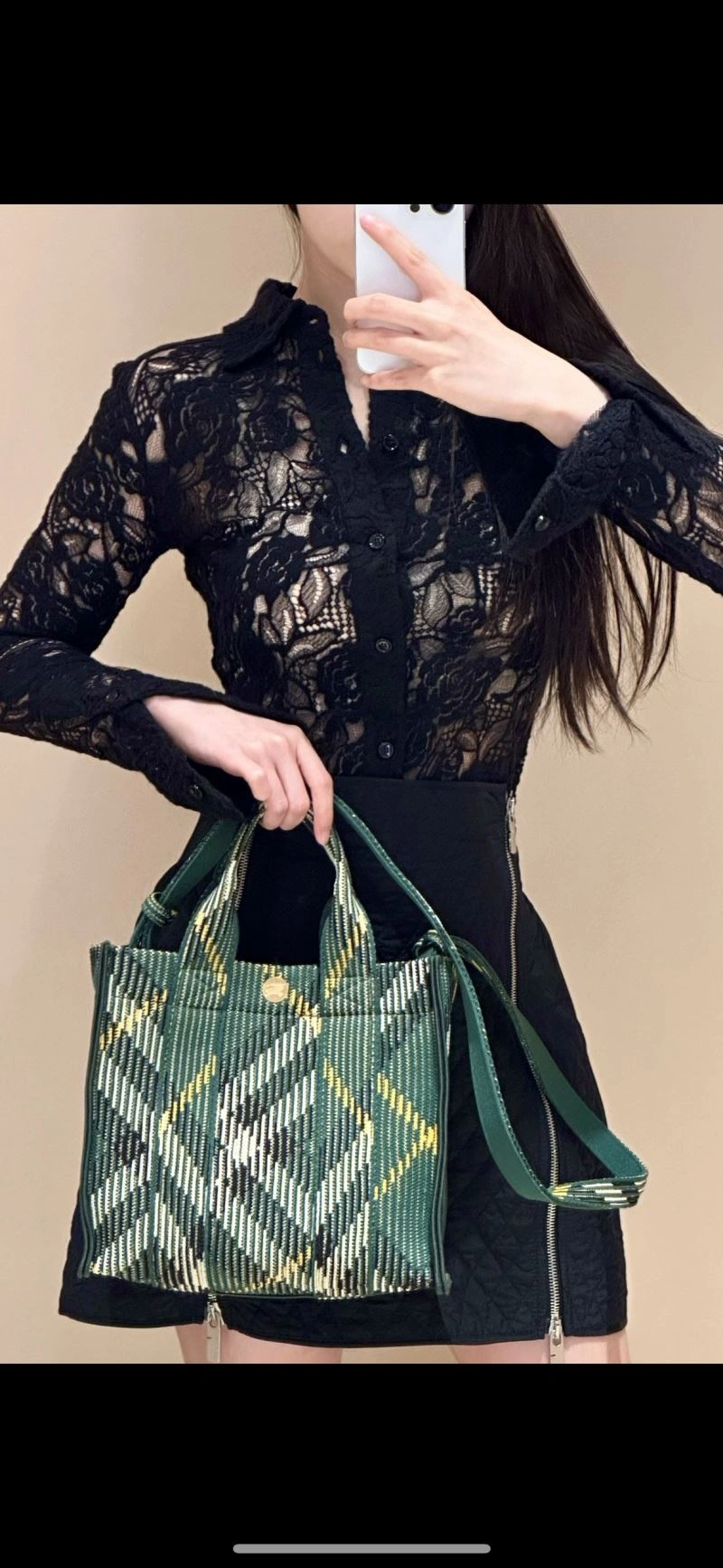 Affordable Burberry Shopping Bags