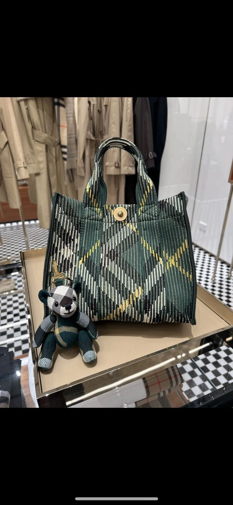 Affordable Burberry Shopping Bags