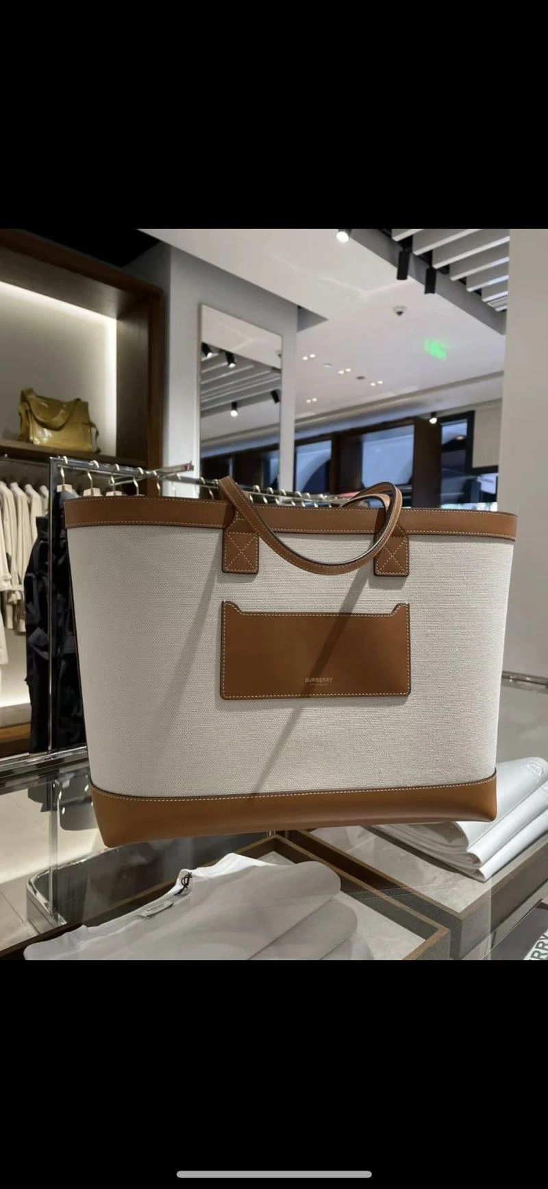 Accurate model Burberry Shopping Bags