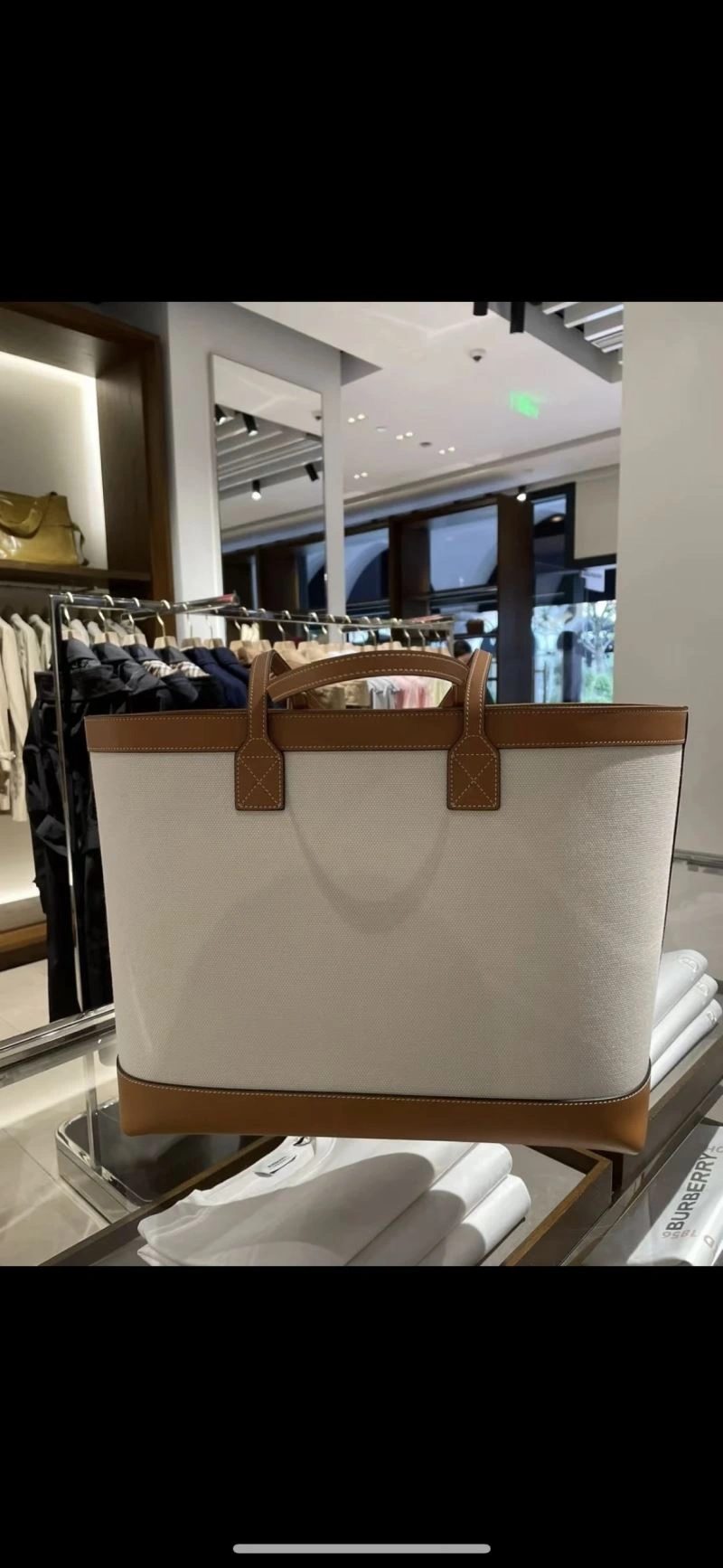 Accurate model Burberry Shopping Bags