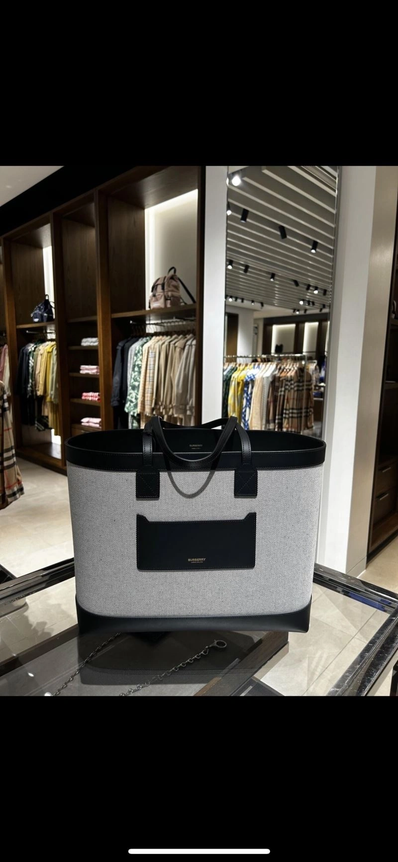 Indistinguishable Burberry Shopping Bags