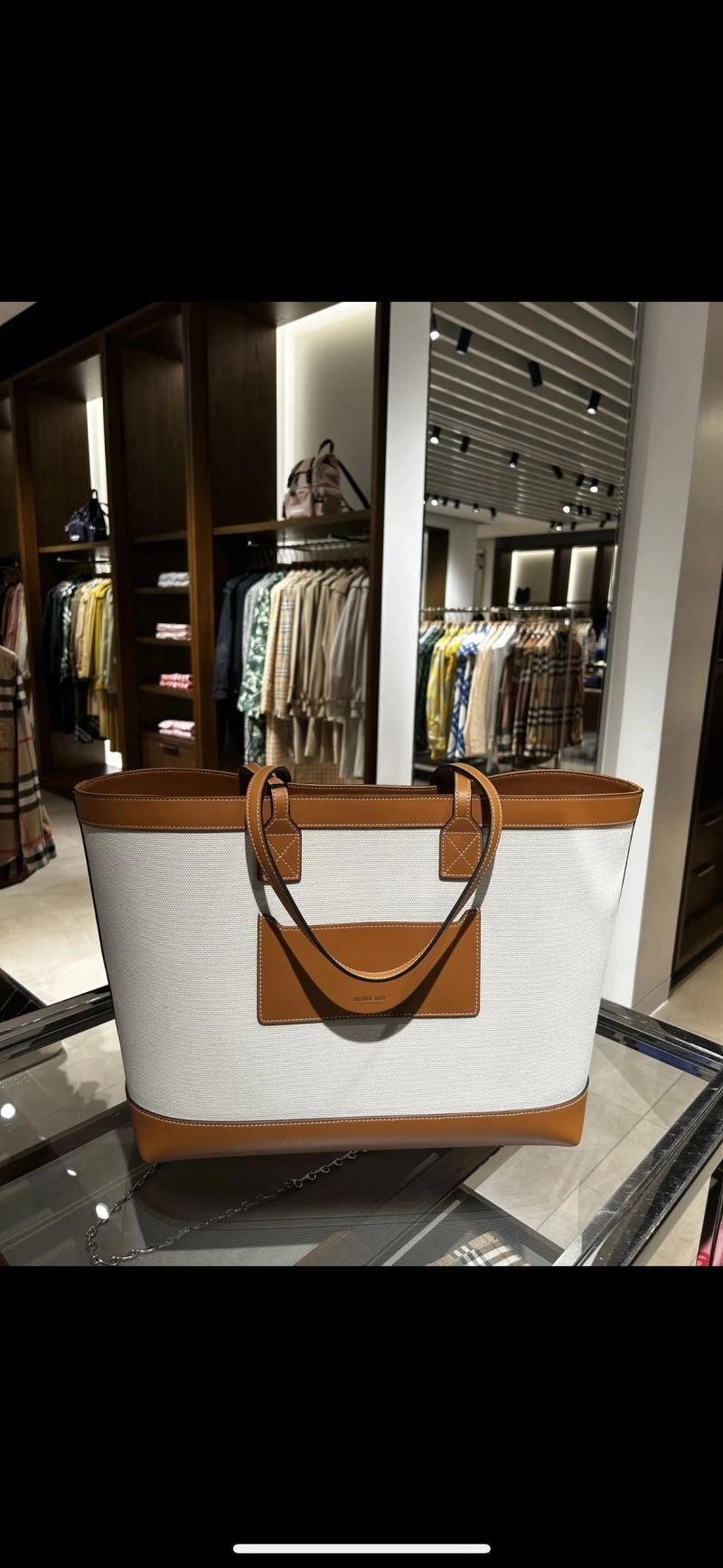 Indistinguishable Burberry Shopping Bags