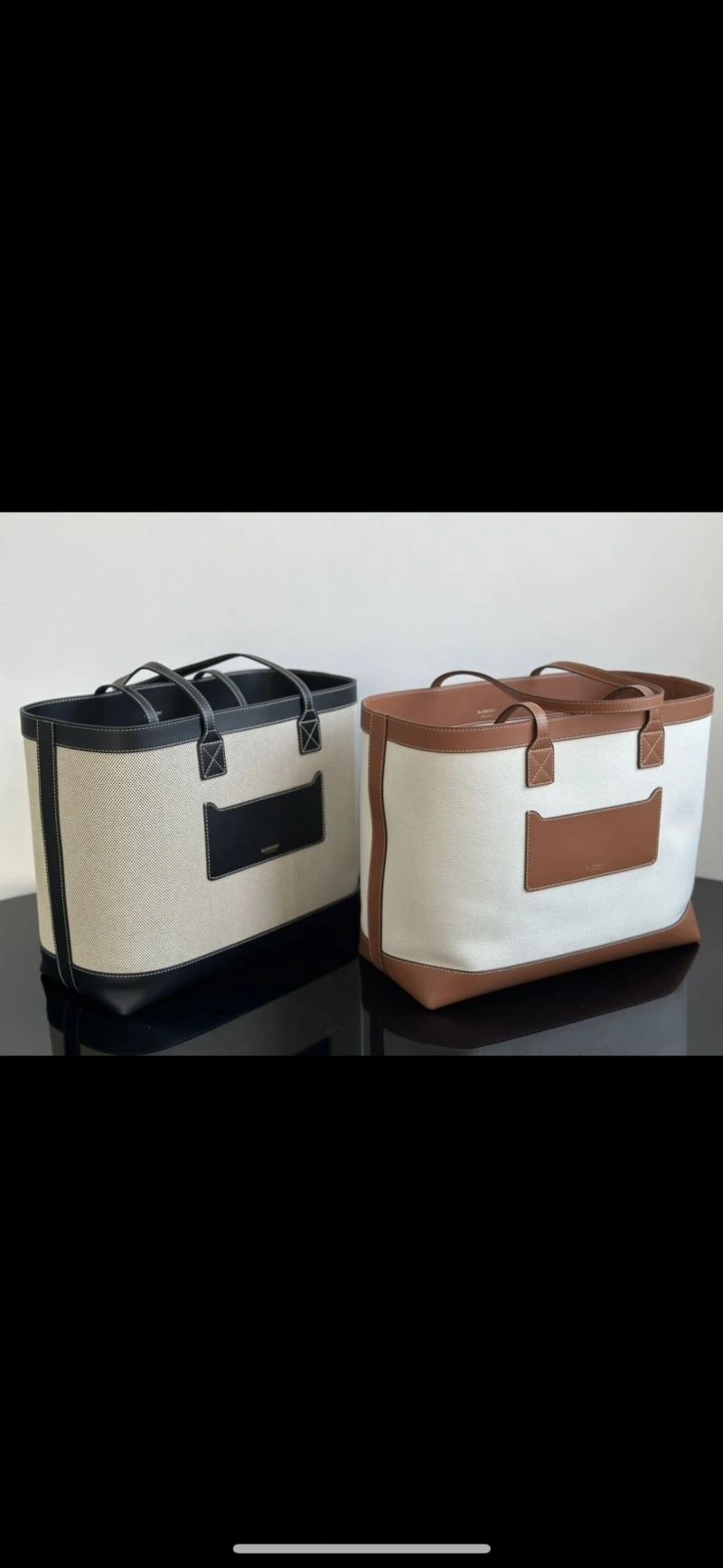 Indistinguishable Burberry Shopping Bags