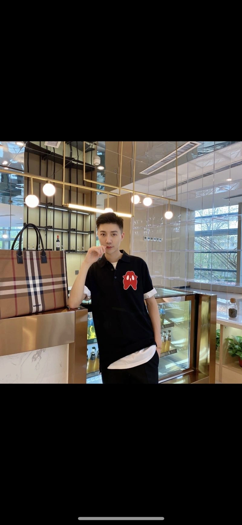 Accurate model Burberry Shopping Bags