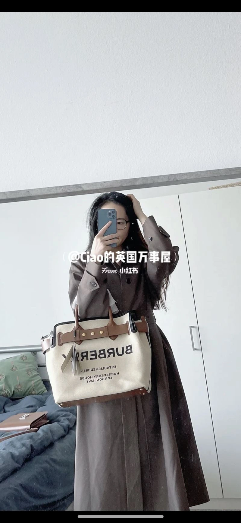 1:1 copy Burberry Shopping Bags