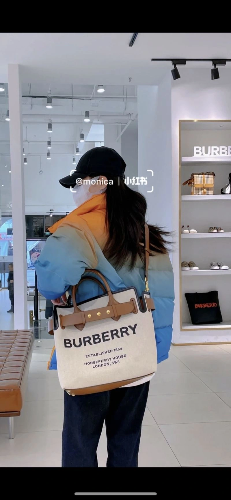 1:1 copy Burberry Shopping Bags