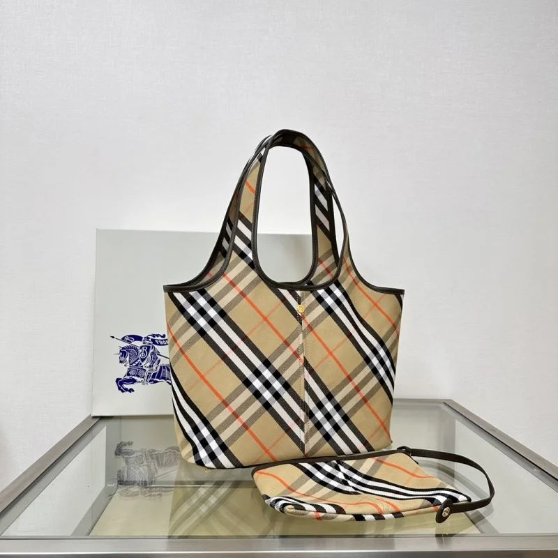 Brand-authenticated Burberry Shopping Bags