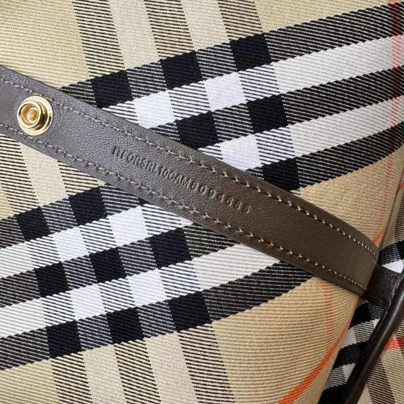 Brand-authenticated Burberry Shopping Bags