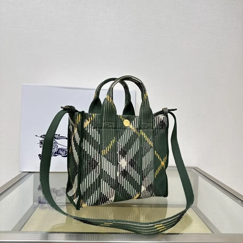 Brand-authenticated Burberry Shopping Bags